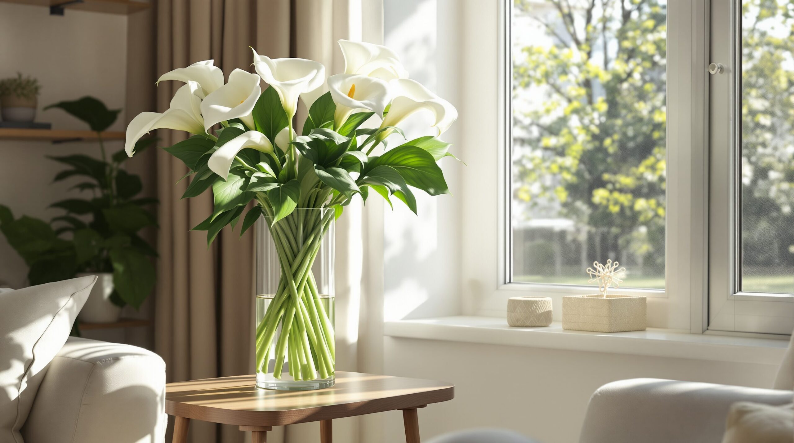 Calas flores: cuidados esenciales para interiores elegantes y sanos